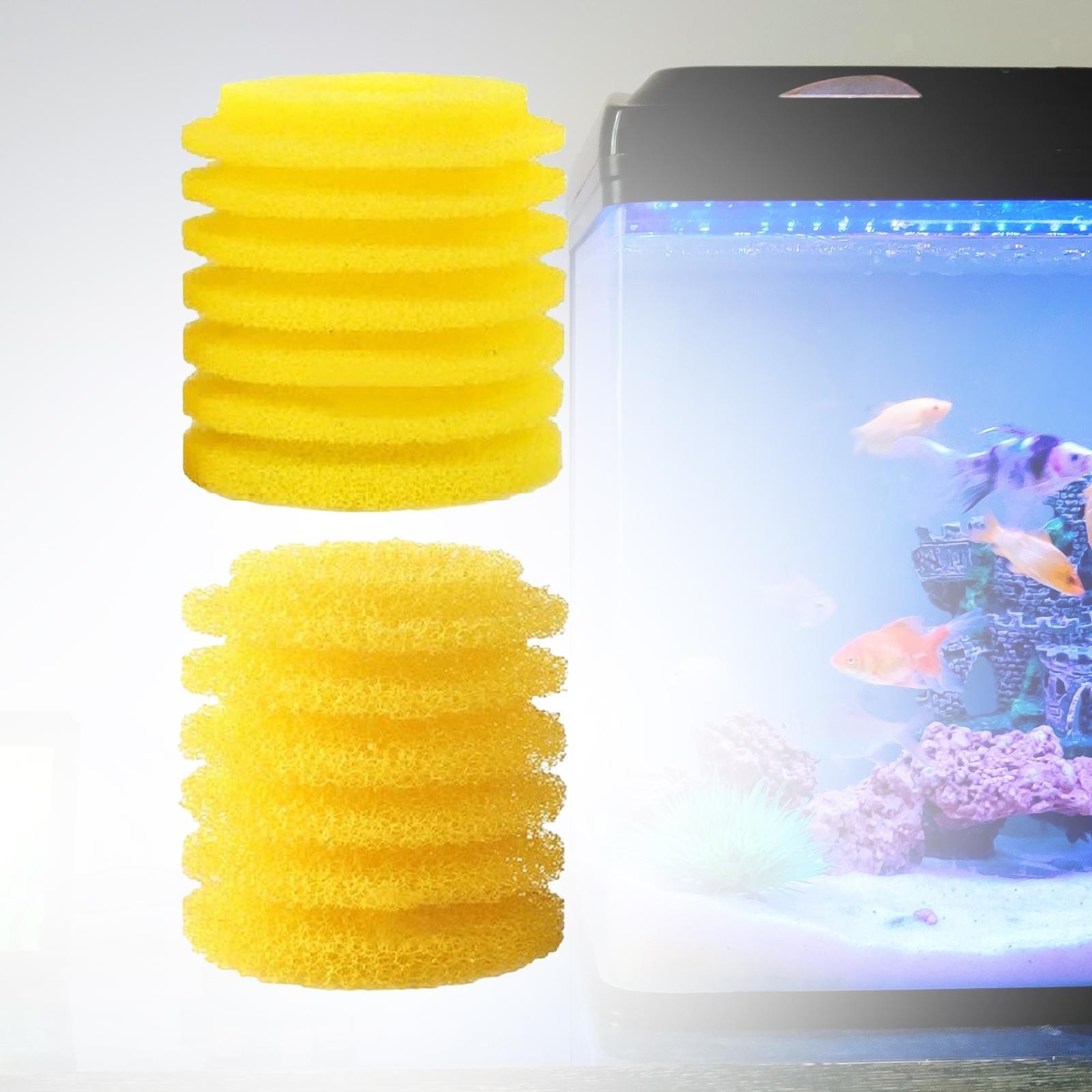 Fish Tank Filter Sponge Lightweight for All Water Types, Provide Less ...