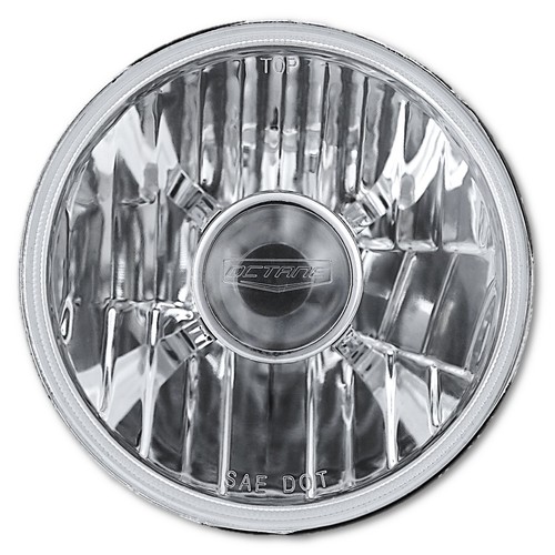 5-3/4" Projector Crystal Clear Headlight LED 4000Lm H4 Light Bulb ...