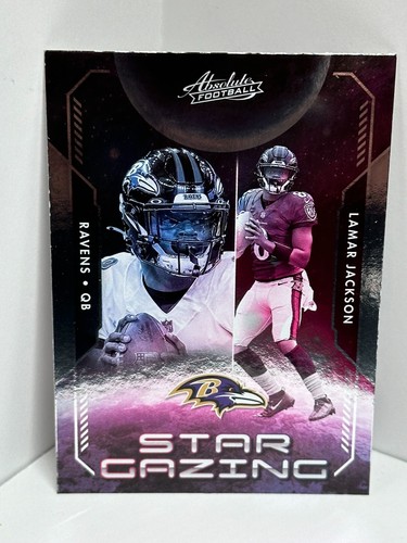 2023 Panini Absolute Star Gazing #SG-4 Lamar Jackson | eBay