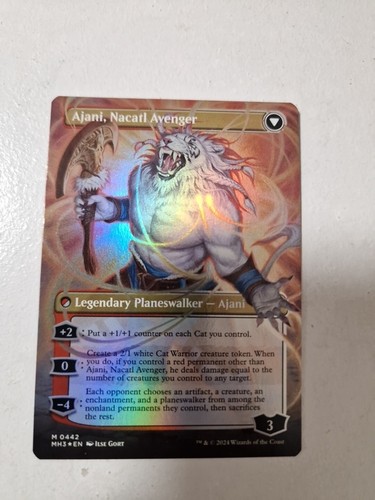 MTG Ajani, Nacatl Pariah Ajani, Nacatl Avenger Modern Horizons 3 0442 ...