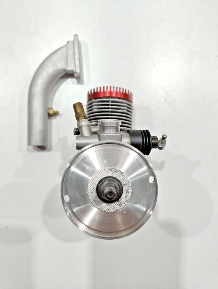 RC engine OPS 60 Ursus Red head with exhaust manifold | eBay