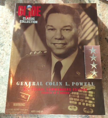 GI Joe Classic Collection GENERAL COLIN L. POWELL Historical Commanders ...