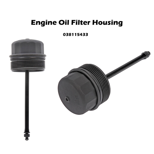 VW Beetle Golf Jetta Passat Engine Oil Filter Housing Cover 038 115 433 ...