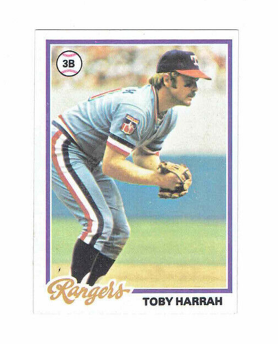 Toby Harrah Texas Rangers 3B#44 Topps 1978 #Baseball Card | eBay