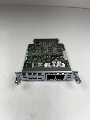 CISCO VIC2-2FXO 2-Port Foreign Exchange Office Voice/Fax Interface Card Module | eBay
