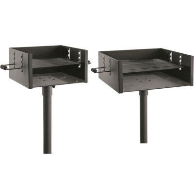 Heavy Duty Charcoal Grill BBQ Park Style Cooking Patio Yard Party ...