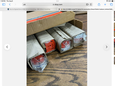 Rare Four (4 ) F3A Diesel Shells Hudson Products Limited Edition | eBay