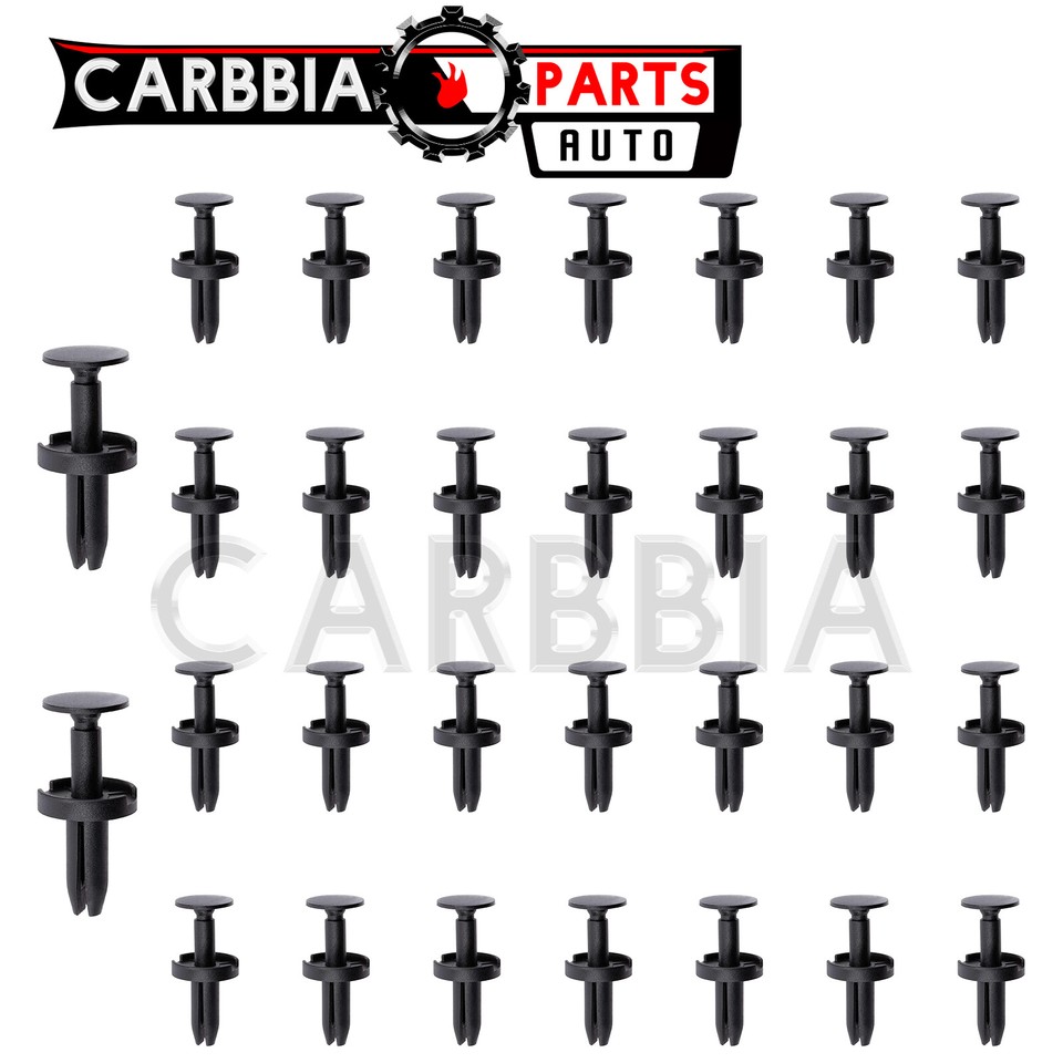 30Pcs Fits Chrysler Jeep 5160260AA Multi Purpose Push Pin Retainer Clip ...
