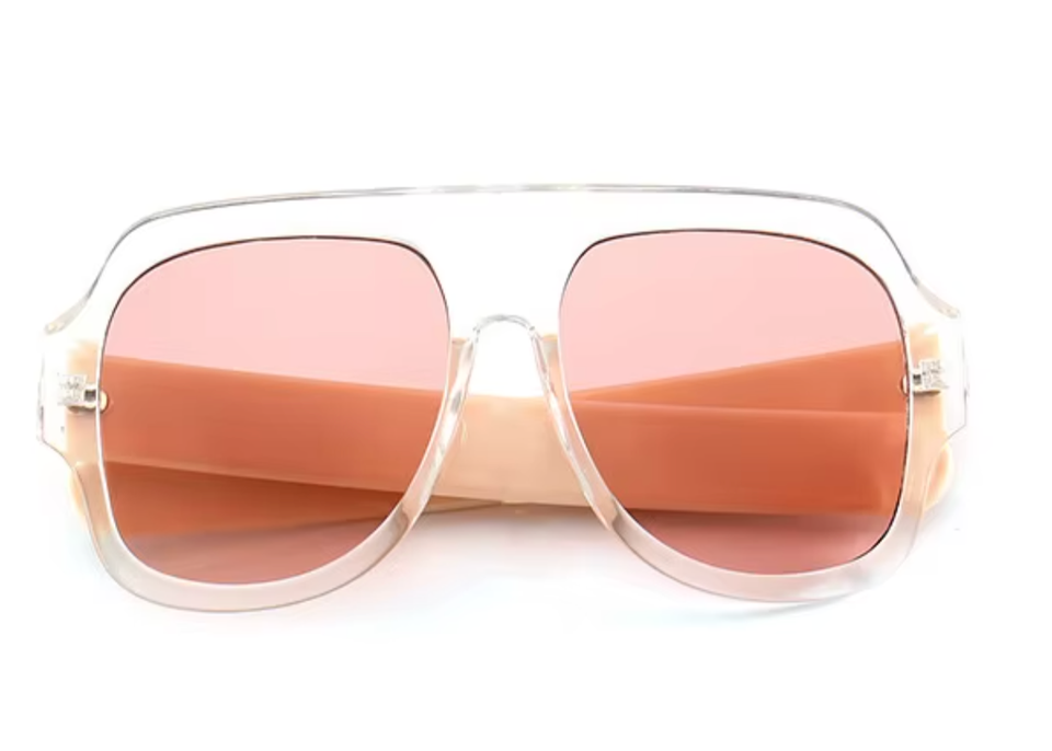 Men Sunglasses Rapper Designer Fashion Retro Vintage Yellow Style ...