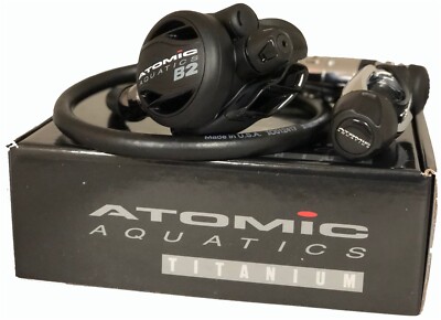 Atomic Aquatics B2 Tester's Choice 1st & 2nd Stage Scuba Diving Dive ...