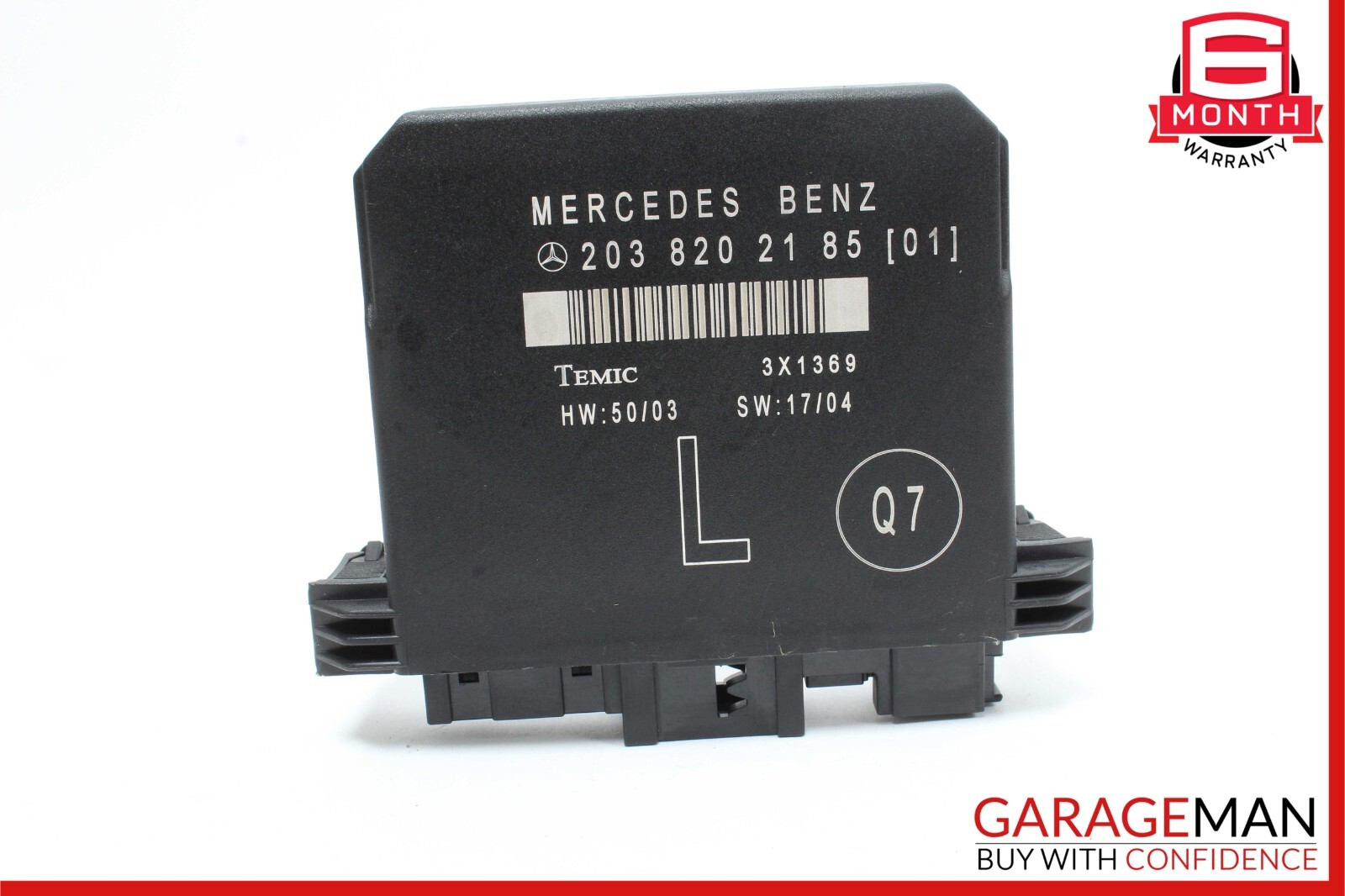 01-07 Mercedes W203 C230 C320 Rear Left Door Computer Controller Module ...