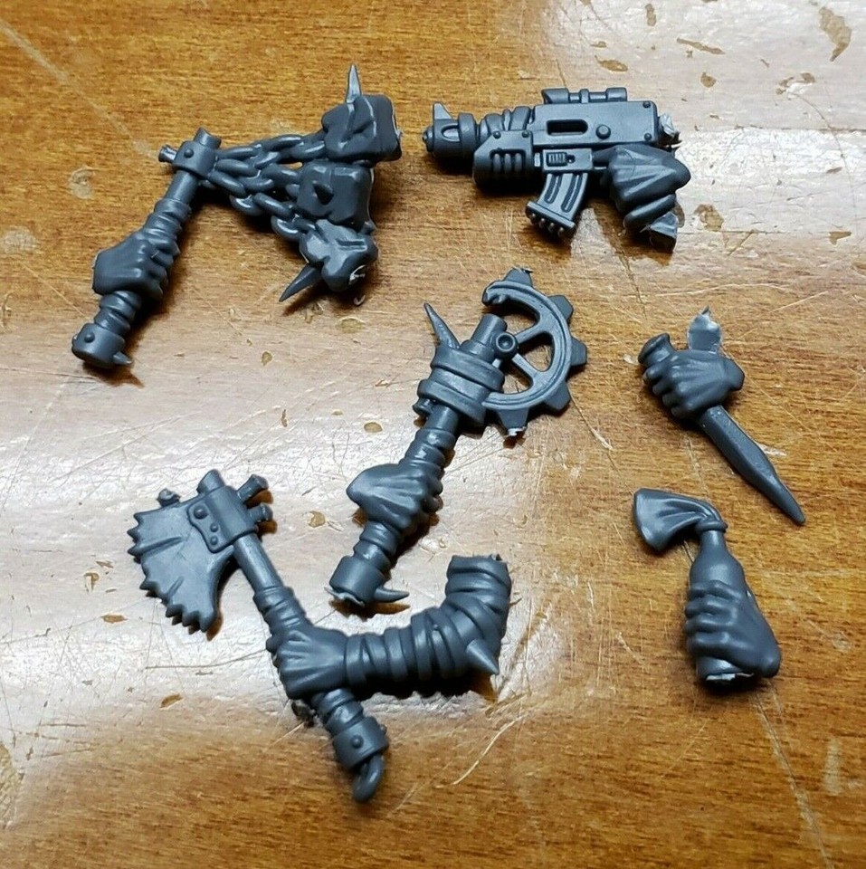 Warhammer 40k Necromunda Cawdor Weapons & Upgrade Sprue BITZ Multi ...