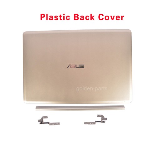 New For Asus VivoBook S510 X510 X510U LCD Back Cover+Hinges+Hinge Cover ...