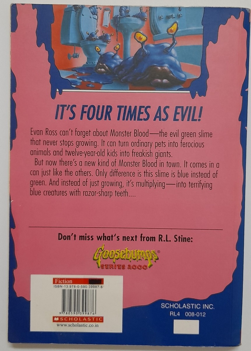 Goosebumps Monster Blood 4 Classic Goosebumps (Books 1 4) EBook By R.