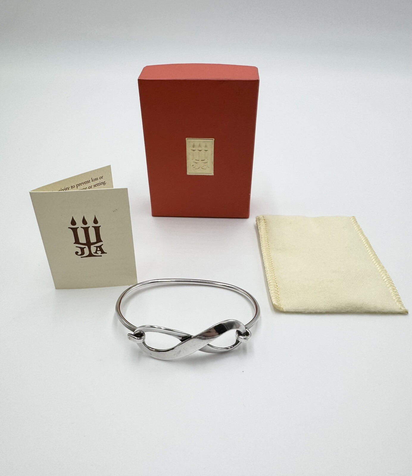 Retired James Avery Sterling Silver Bold Infinity Hoo… - Gem