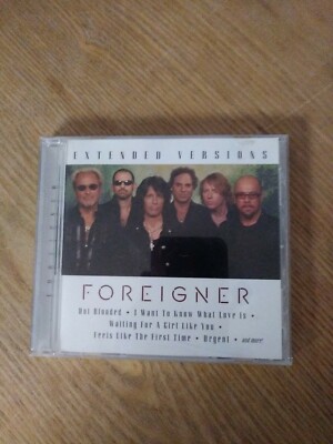 FOREIGNER - Extended Versions CD Play Tested 79892738025| eBay