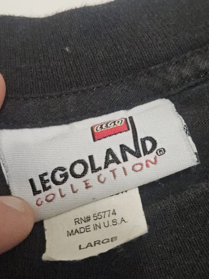 Legoland California Inaugural Year Promo Lego T-Shirt L USA Vintage ...