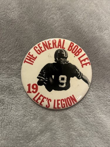 VINTAGE 1973 Atlanta Falcons Bob Lee NFL PIN BUTTON Lee’s Legion | eBay