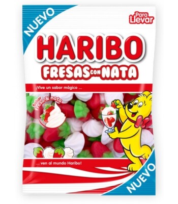 HARIBO Strawberries & Cream gummy bears 150g-FREE SHIPPING | eBay