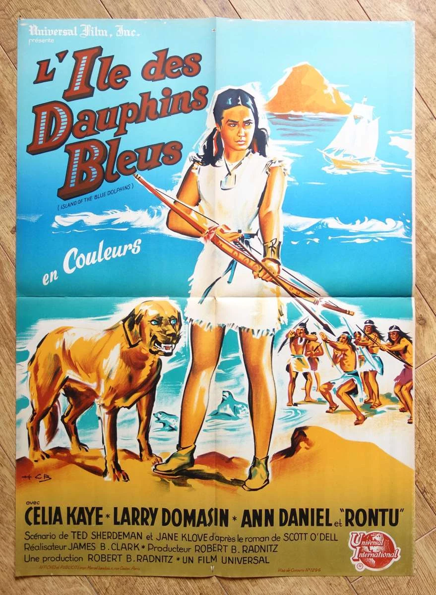 Island Of The Blue Dolphins Movie Poster