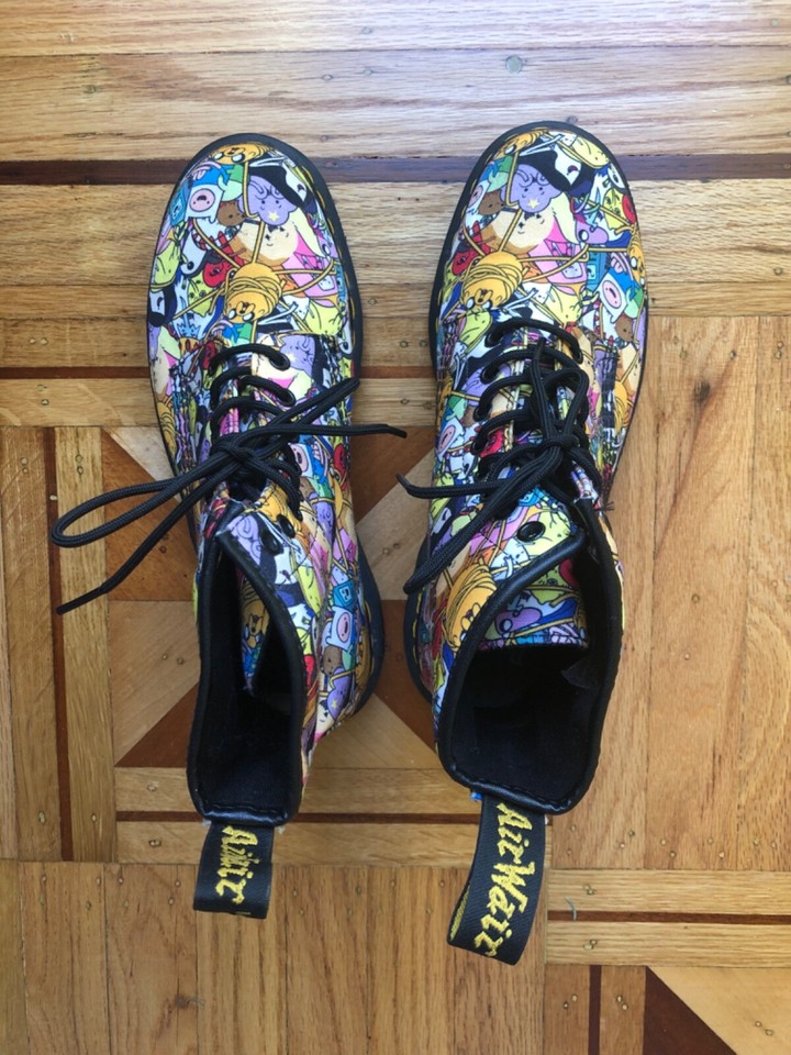Dr. Martens Adventure Time Cartoon Network Boots Unisex Size US M 10 L ...