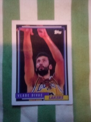 Vlade Divac Topps Basketball Card | eBay