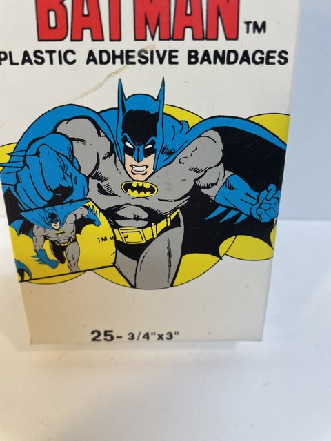 Tas039334 - 1989 DC Comics Batman Plastic Adhesive Bandages for sale ...