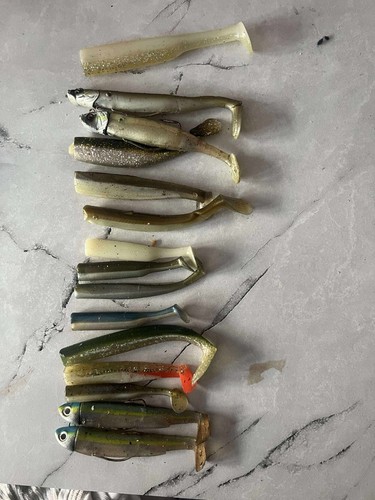 Bass Mackerel Pollock Lures Shads Savage Gear Shoal Sticks | eBay UK