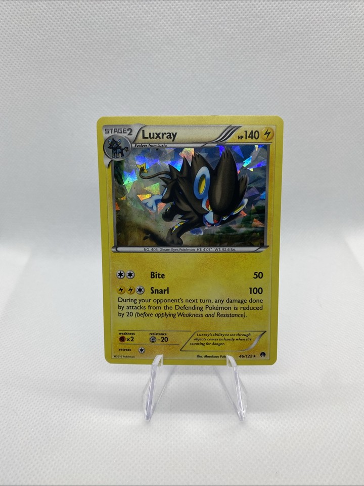 Luxray 046/122 Breakpoint Deck Exclusives Holo Pokémon Card TCG | eBay