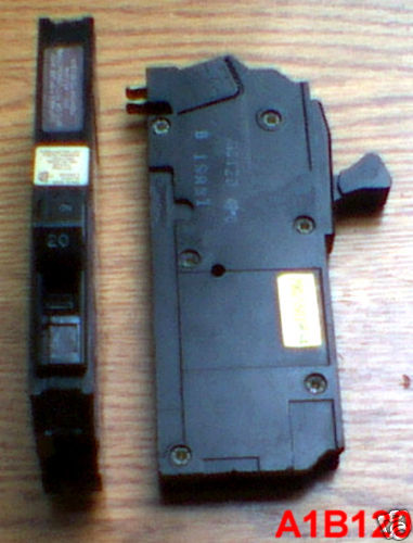 Square D A1B120 20 Amp 1 POLE A1B NI CIRCUIT BREAKER | eBay