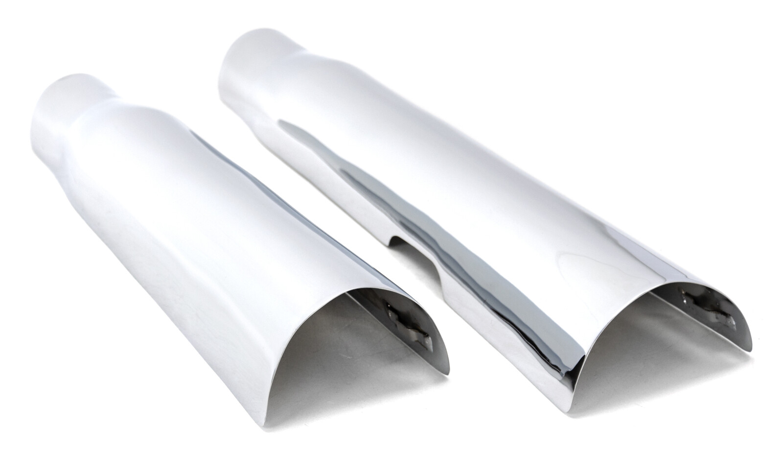 Thunderheader Chrome Heat Shields for Thundercone Slip-ons - 1353 for ...