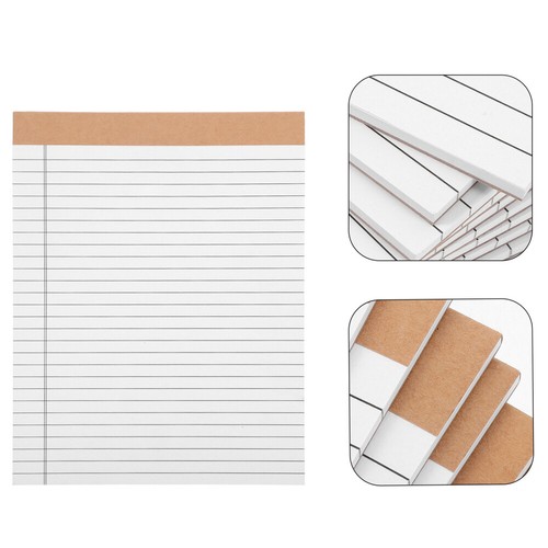 10 Pcs Office Work Lined Paper Notebook Legal Notepad Colored Pads | eBay