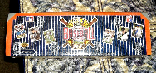 1992 Upper Deck Baseball Complete Set in Mint Condition; Canseco ...
