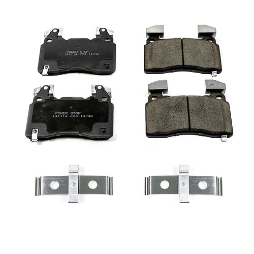 Power Stop - Front Next Gen Carbon Fiber-Ceramic Brake Pads with ...
