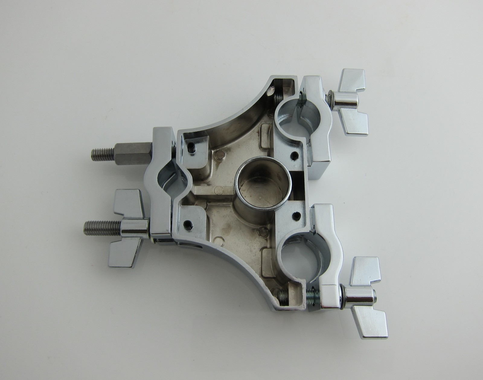 Tri-Multi Clamp / 3 Way Multi Clamp for 7/8" Diameter Drum or Cymbal ...