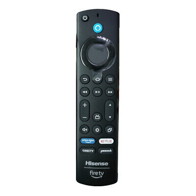 New Genuine For Hisense Fire TV Voice Remote Control W DirecTv Peacock ...