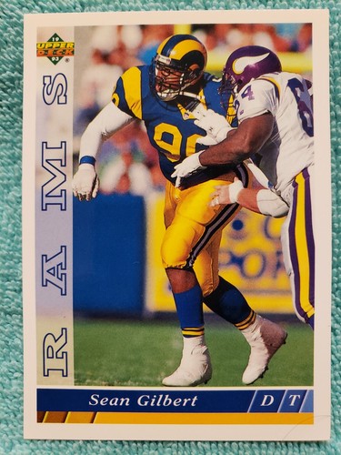 1993 UPPER DECK SEAN GILBERT #259 LOS ANGELES RAMS | eBay