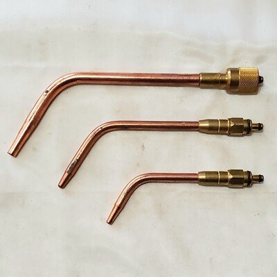 Purox W-250 W-275 Welding Brazing Torch Tip Set 6A, 15 & 55A Oxweld ...