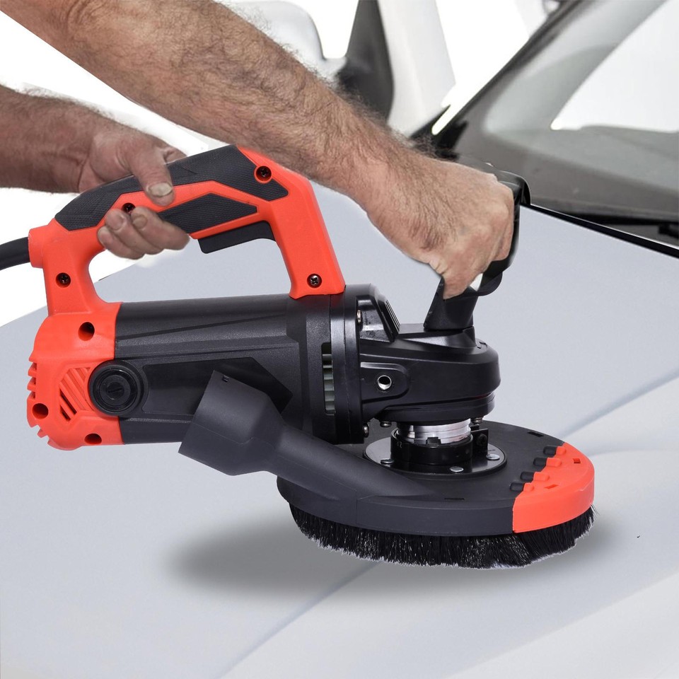 Concrete Floor Grinder 7" Wall Rough Grinder Roughing Machine 2200W | eBay