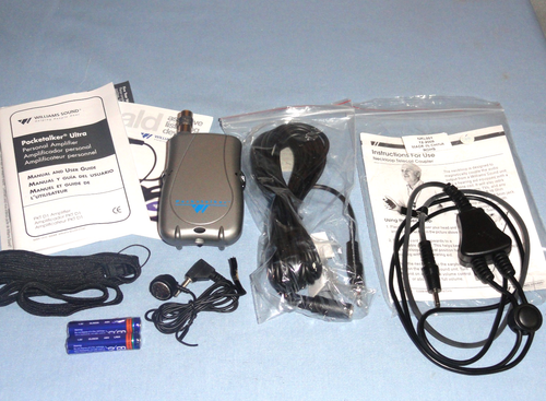Williams Sound PockeTalker Ultra Personal Amplifier Listening Device ...