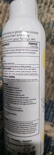 Hello Bello Spf 30 Mineral Sunscreen Spray, 5 Oz Spray Can Exp Date 06/ ...