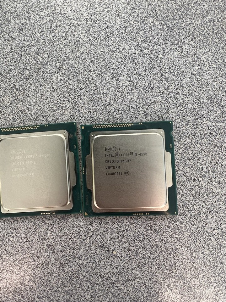 [Lot of 2] Intel Core i5 4590 Socket LGA 1150 3.3GHz CPU Processor | eBay