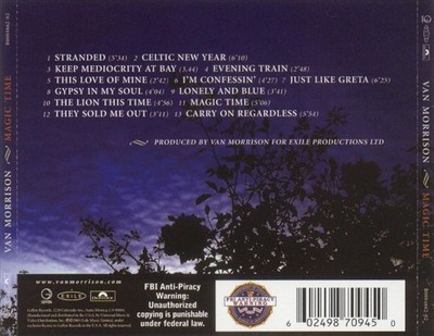 VAN MORRISON - MAGIC TIME NEW CD 602498709450| eBay