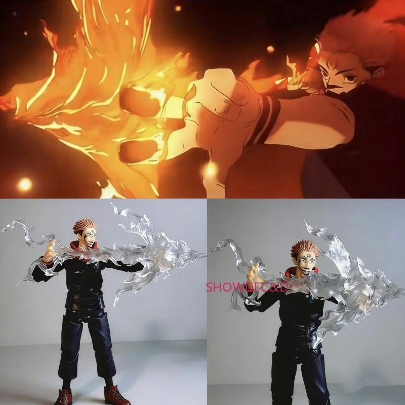 1/12 Custom Special Effects Parts Model For 6'' Shf Jujutsu Kaisen ...