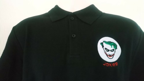 DC COMICS SUPERVILLAINS JOKER POLO SHIRT | eBay