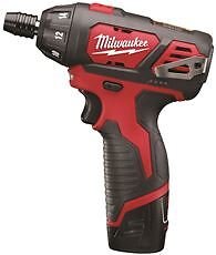 MILWAUKEE M12 12V Cordless Lithium-Ion Screwdriver Kit | 240122 | 2 ...