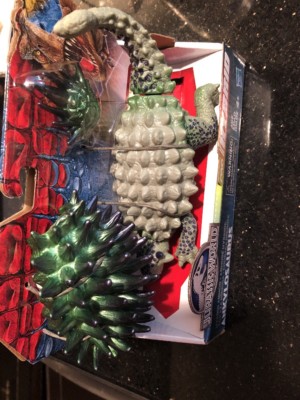 Jurassic World Dino Hybrid Basher & Biters Ankylosaurus Dinosaur Hasbro ...