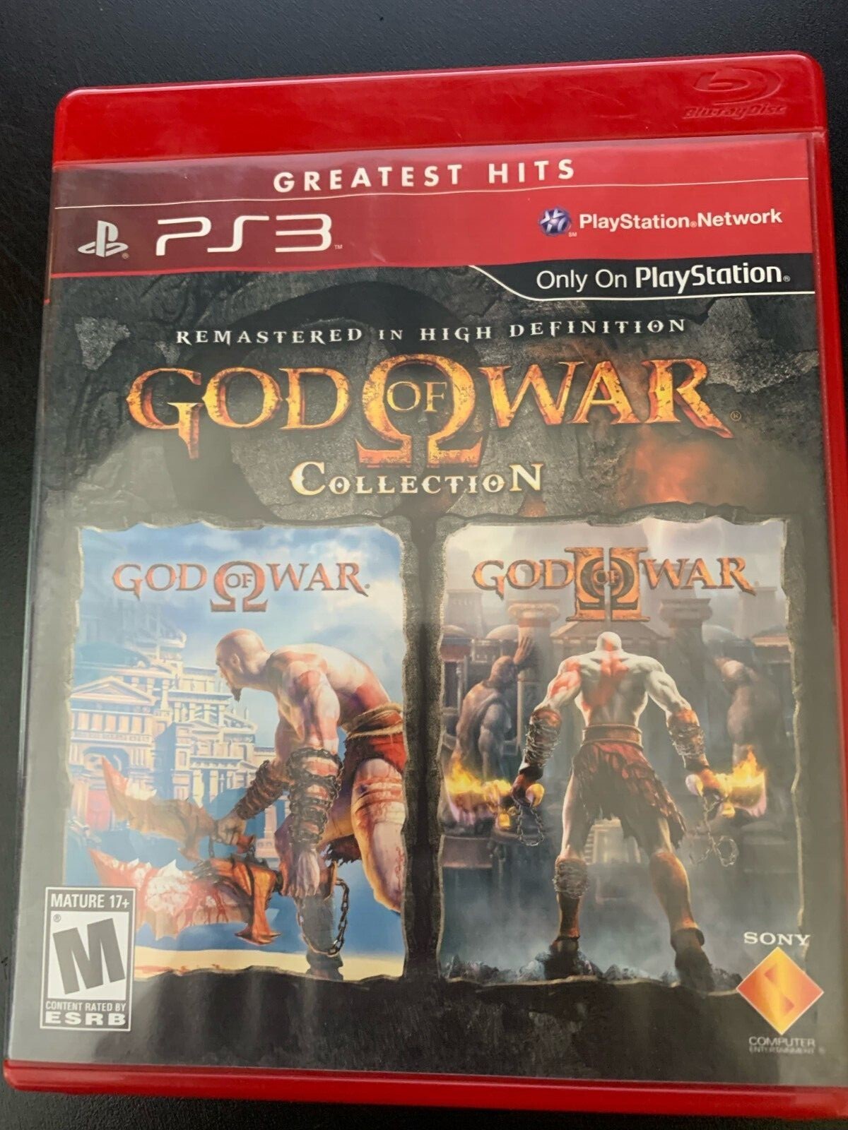 God of War Collection PS3 Greatest Hits Sony PlayStation 3 CIB Complete ...