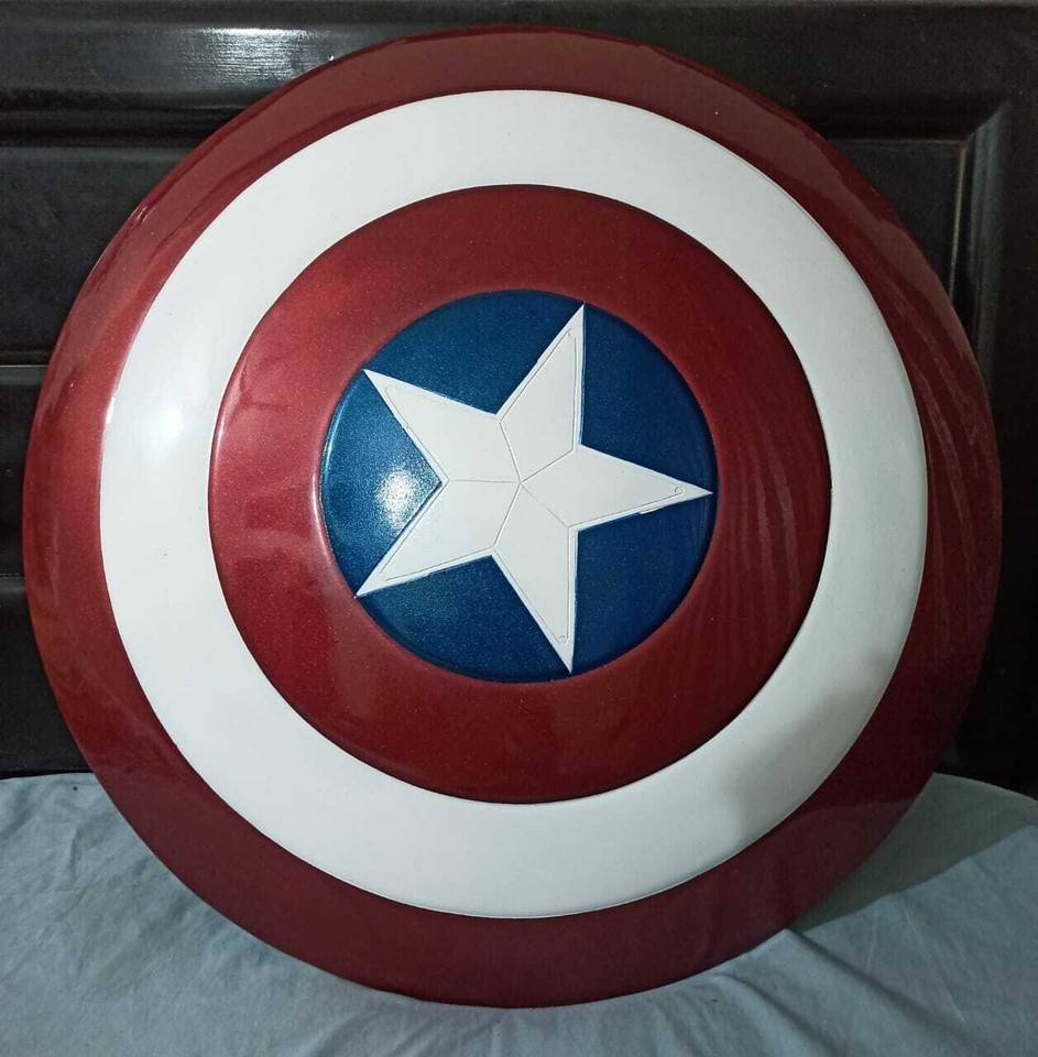 1:1 Captain America 75th Anniversary Vibranium Shield Avengers Shield ...