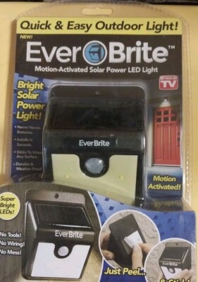 Everbrite Motion Activated Solar Power LED Light | eBay